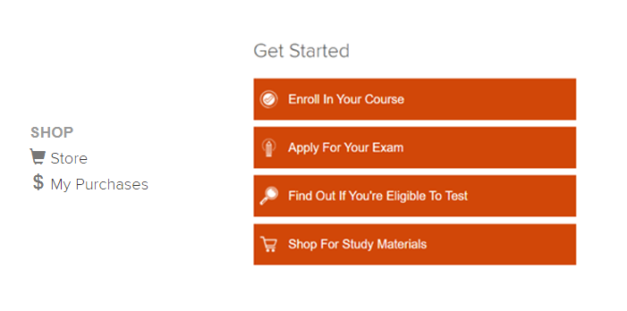 Purchasing Study Materials Individually